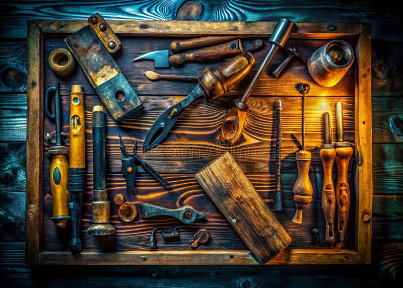 A Nighttime Masterclass a Dark and Detailed Look at Rustic Woodworking ...