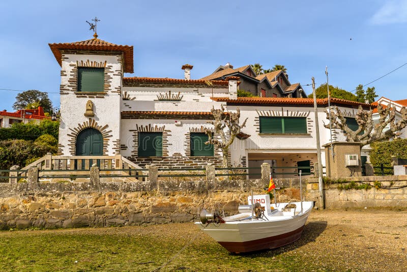 Nigran - Galicia - Spain editorial photography. Image of house - 110390577