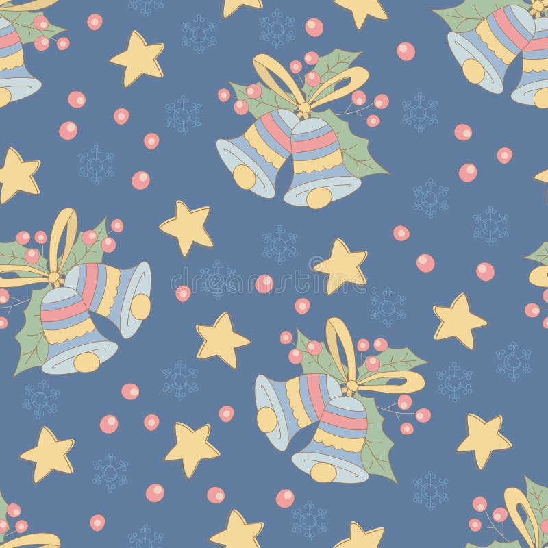 Cool Christmas Pattern stock vector. Illustration of ginger - 21949545