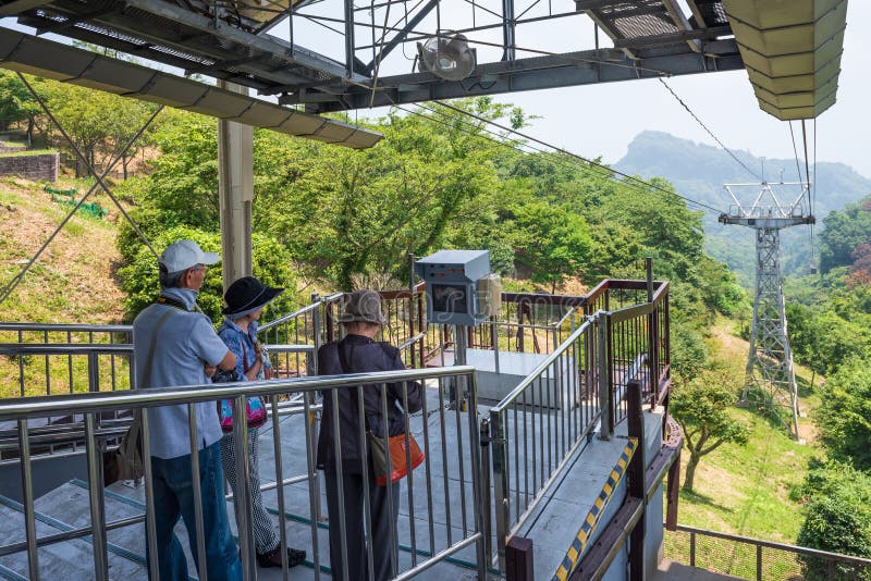 Nihondaira Ropeway Waiting Station Editorial Stock Photo - Image of ...