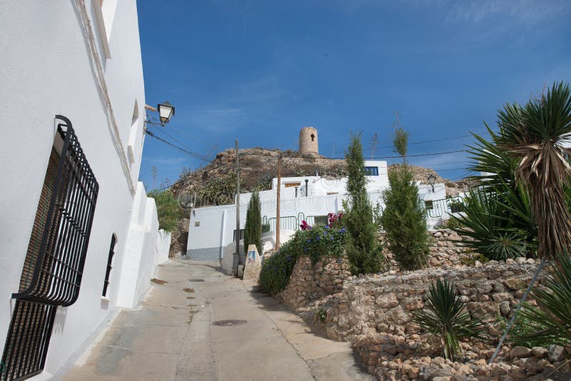 Nijar, Almería, España imagen de archivo. Imagen de ciudad - 44908341