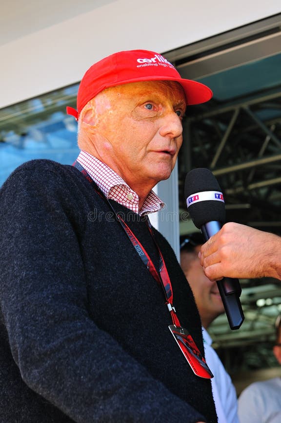 Niki Lauda editorial photography. Image of automobile - 19041802