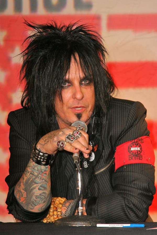 Nikki Sixx foto editorial. Imagen de todos, original - 35519641