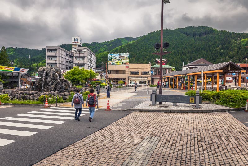 Nikko - May 22, 2019: Main Station of Nikko, Japan Editorial ...
