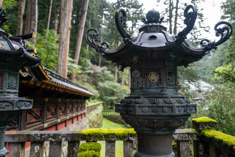 The Nikko Shrine Area in Japan Stock Image - Image of ishidori ...