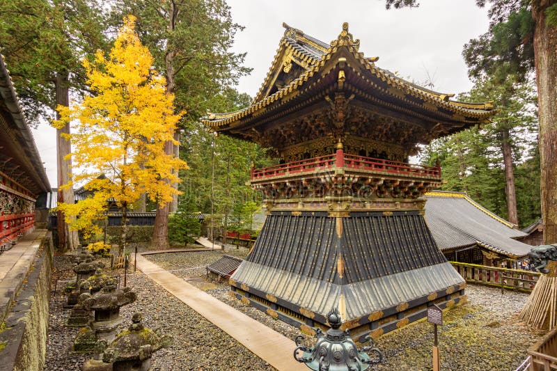 Nikko Toshogu Shrine in Japan Stock Image - Image of garden, japan ...