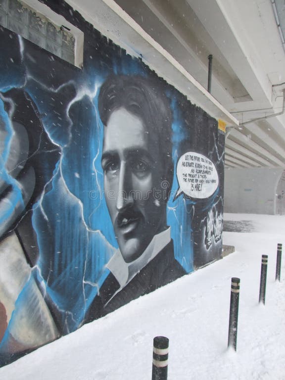 Nikola Tesla Graffiti Stock Photos - Free & Royalty-Free Stock Photos ...