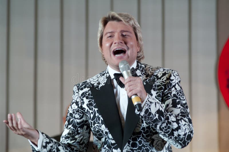 Nikolay Baskov editorial stock photo. Image of popularity - 18760228