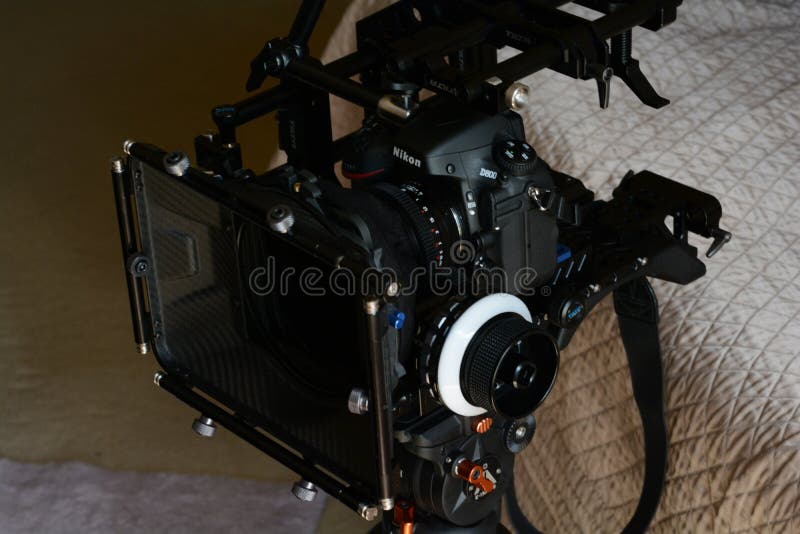 Nikon D800 camera rig editorial image. Image of camera - 87157845