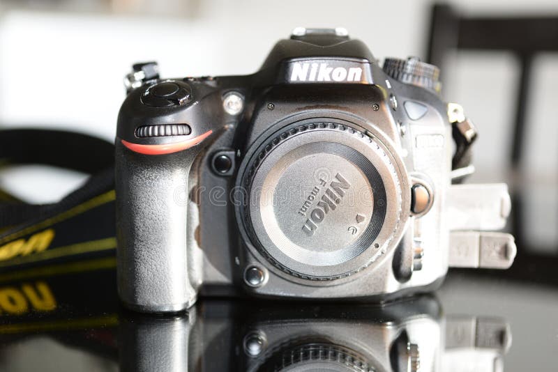 Nikon D7100 Dls Camera in Closeup Editorial Image - Image of ...