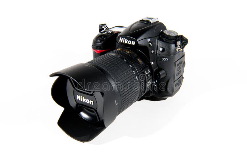 Nikon Digital Single Lens Reflex Camera Editorial Stock Photo - Image ...