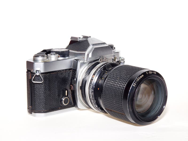 Nikon FM an Famous Famous Camera Stock Photo - Image of film, classic ...