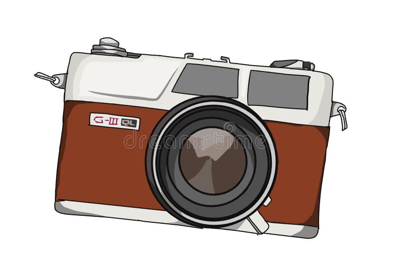 Nikon G3QL Camera Vactor Image Stock Illustration - Illustration of ...