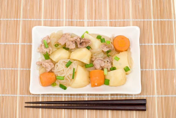 Nikujaga stock image. Image of japanese, japan, carrot - 19338887