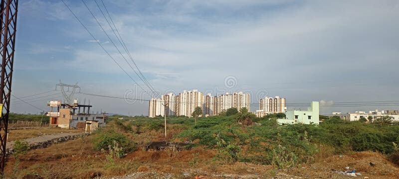 Nil Akash Beautiful Natural Bilding Stock Image - Image of akash ...