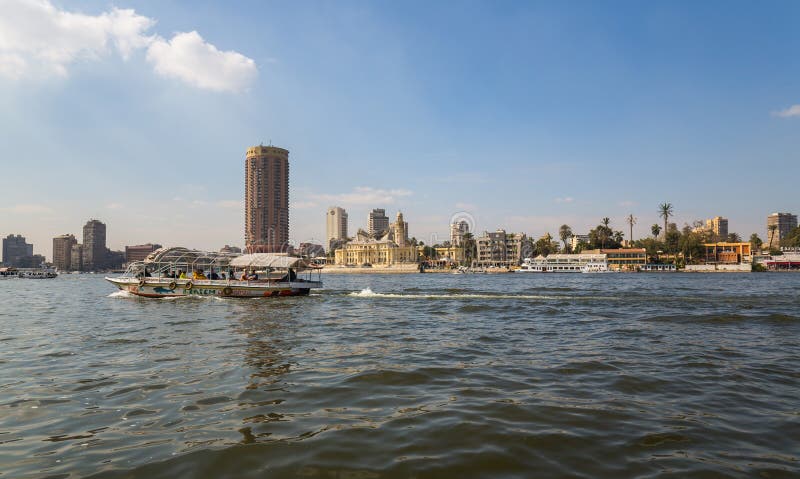 The Nile in Cairo editorial photo. Image of january - 335368716