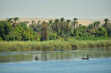Nile river stock image. Image of riverside, river, desert - 21663353