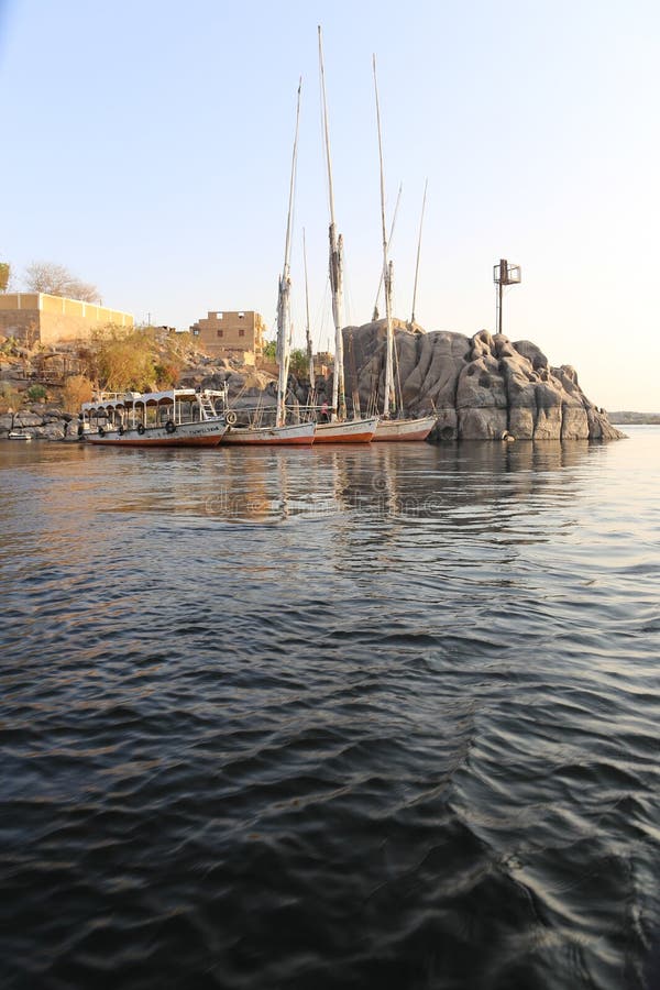 Nile River - Aswan Egypt editorial image. Image of lake - 115463885