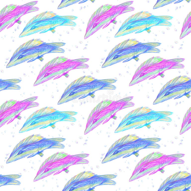 Nimble fish stock illustration. Illustration of blue - 71122995