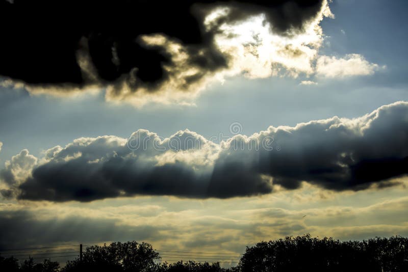 Nimbostratus clouds stock photo. Image of nimbostratus - 80515458