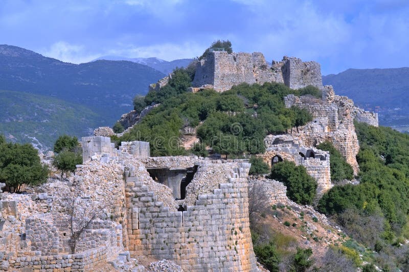 Nimrod fortress stock photo. Image of asia, castle, historic - 32723892
