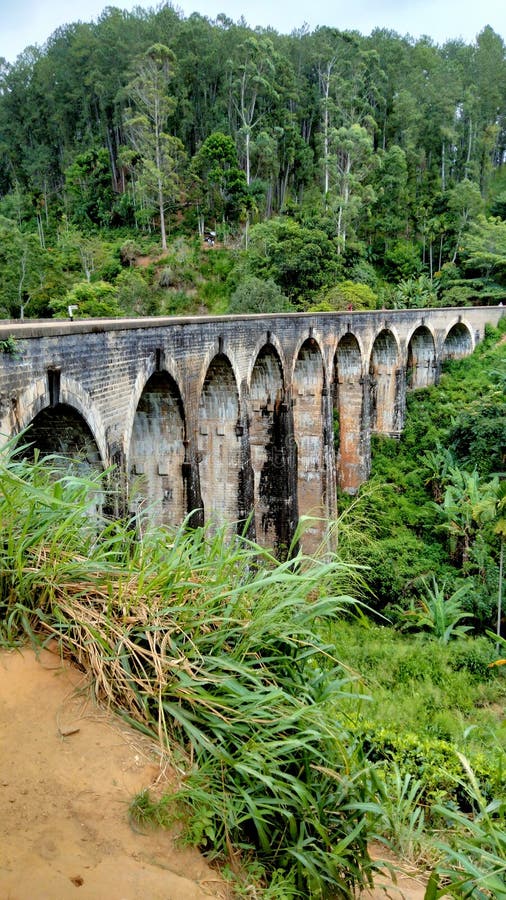 Nine Arch Bridge from Sri Lanka Badulla District Stock Photo - Image of ...