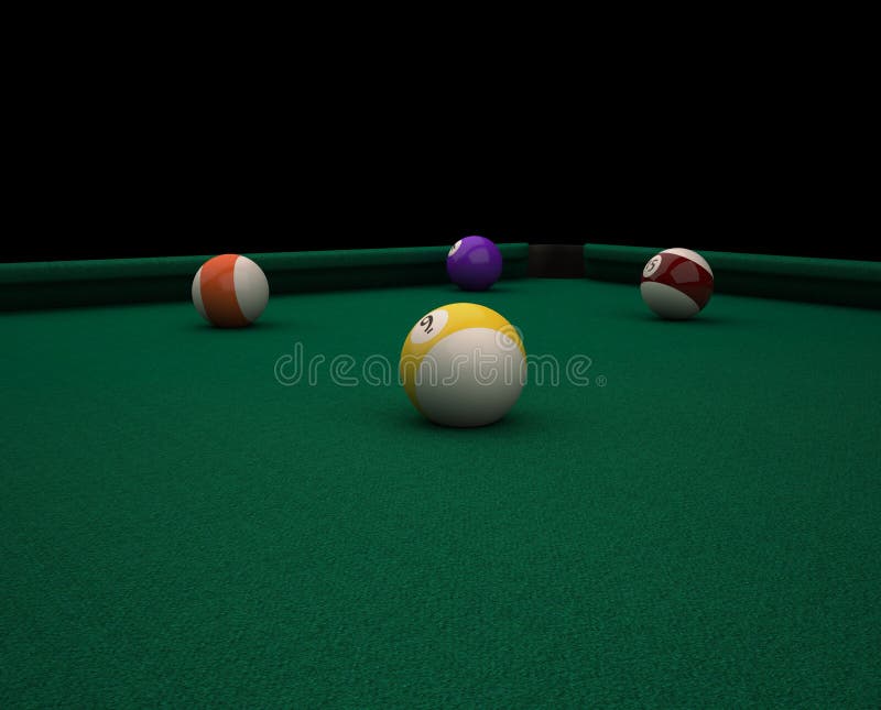 Nine Ball Emblem Design Banner Stock Vector - Illustration of ball ...