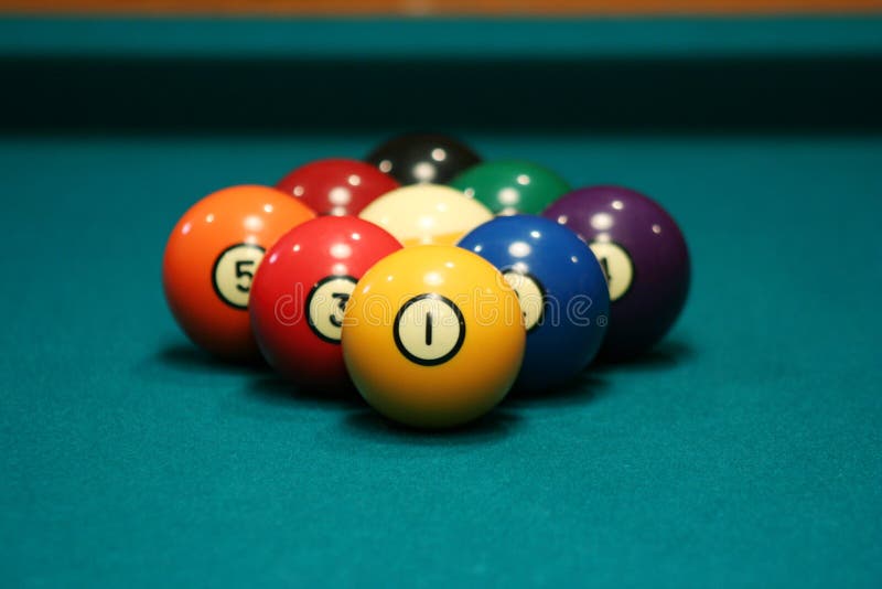 Billiard Ball number nine stock image. Image of pool, shot - 4908153