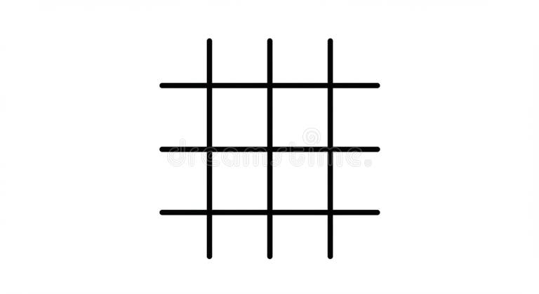 Spaced Black Intersecting Lines Stock Illustrations – 146 Spaced Black ...