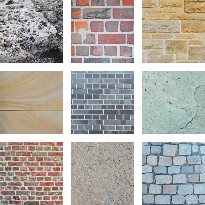 Nine Bricks and Building Walls Stock Image - Image of conservation ...
