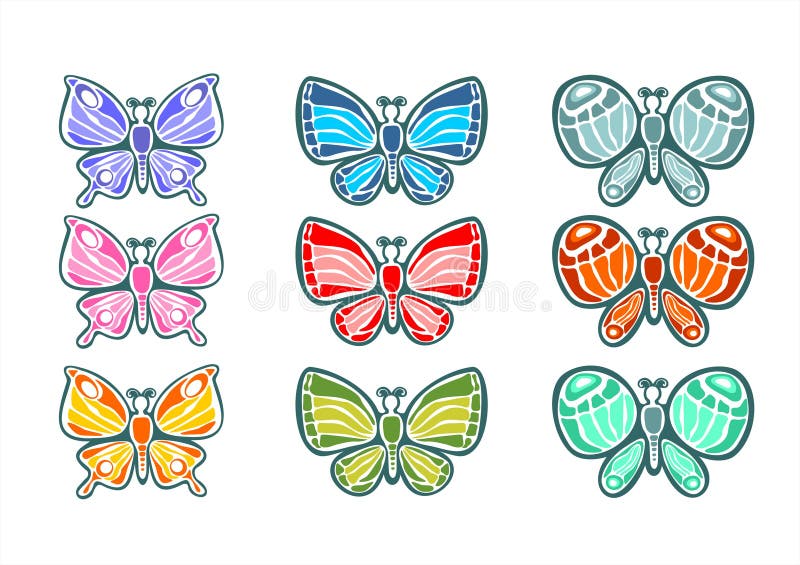 Nine Butterflies Picture. Image: 2704985