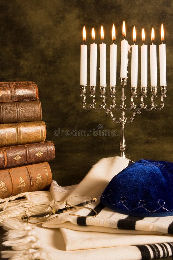 Nine candles stock image. Image of heritage, israel, praying - 6233705