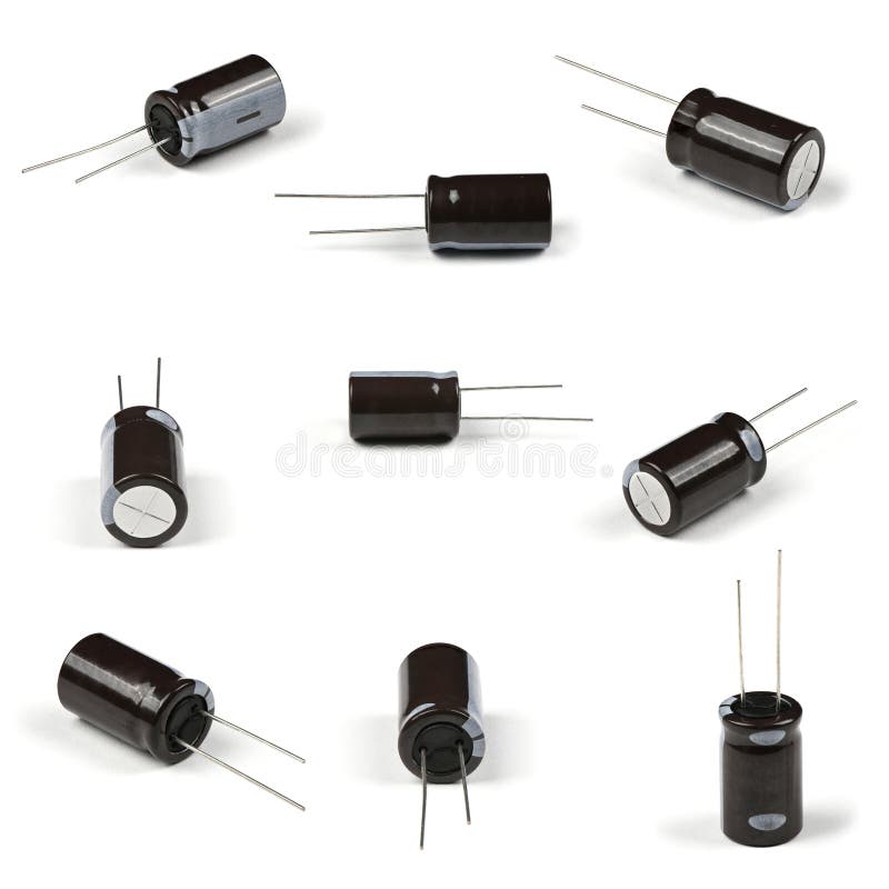 Electrolytic Capacitor Stock Illustrations – 542 Electrolytic Capacitor ...