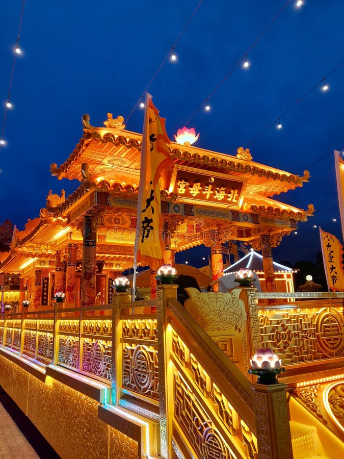 Nine Emperor God Temple Festival Stock Image - Image of gate, festival ...