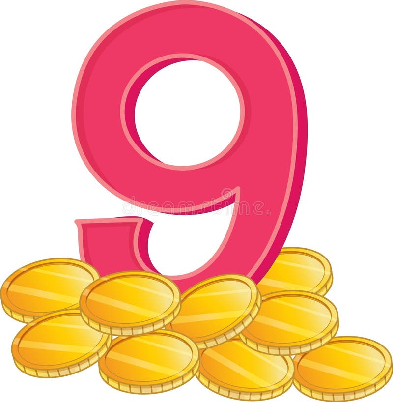 Nine ripe bananas stock vector. Illustration of learn - 39485401