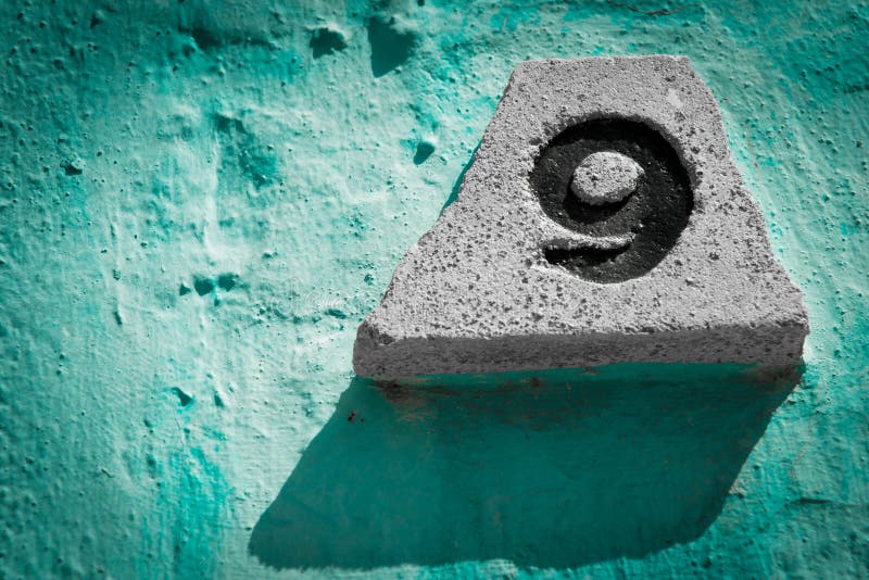 9, nine stock photo. Image of numeric, nine, stone, design - 77082554