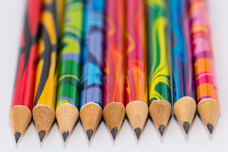 Pencil Line stock photo. Image of craft, decorate, blur - 99872438