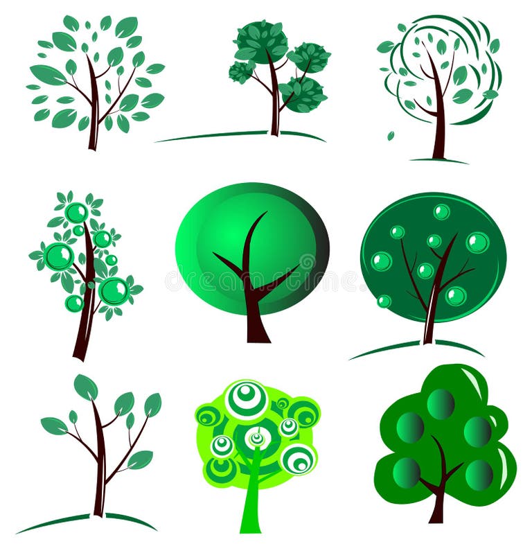 Nine Trees Stock Illustrations – 762 Nine Trees Stock Illustrations ...