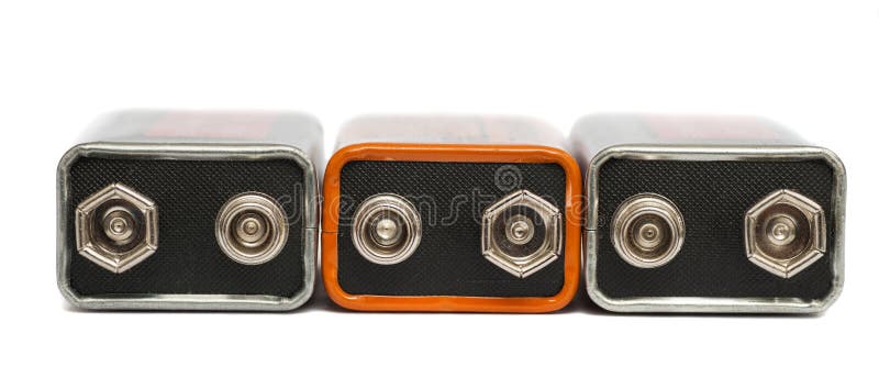 Nine volt batteries stock photo. Image of energy, battery - 38366066