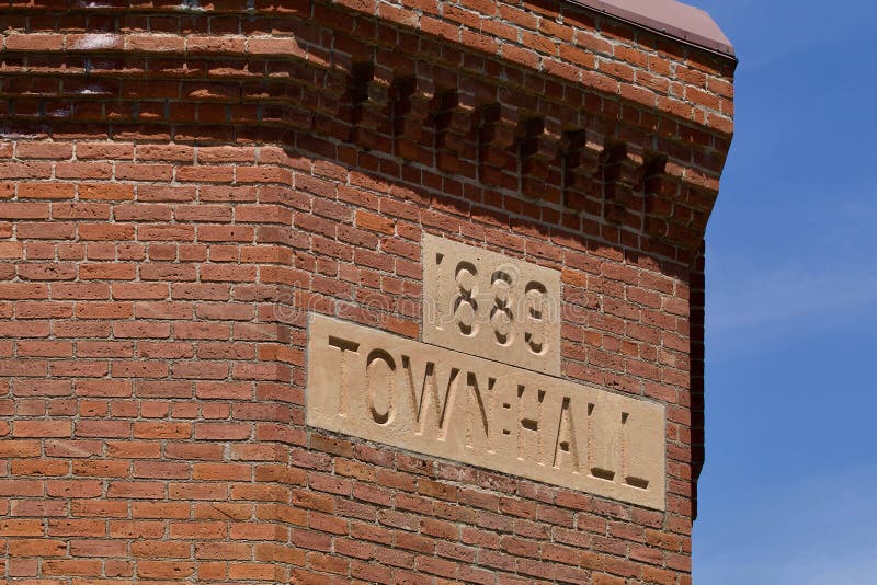 The Red Brick Town Hall in the Alexanderplatz Area of Berlin Germany ...