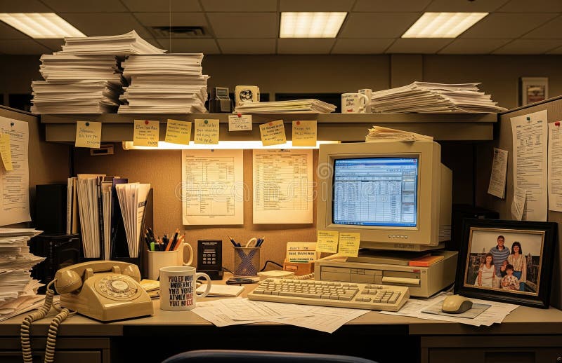 90s Cubicle Stock Illustrations – 5 90s Cubicle Stock Illustrations ...