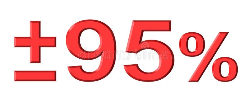 Ninety Five Anniversary, Minimalistic Logo. Ninety-fifth Years, 95th ...