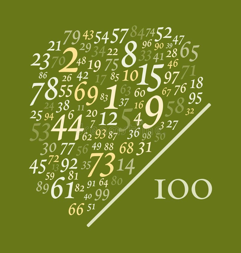 Ninety Numbers Stock Illustrations – 707 Ninety Numbers Stock ...
