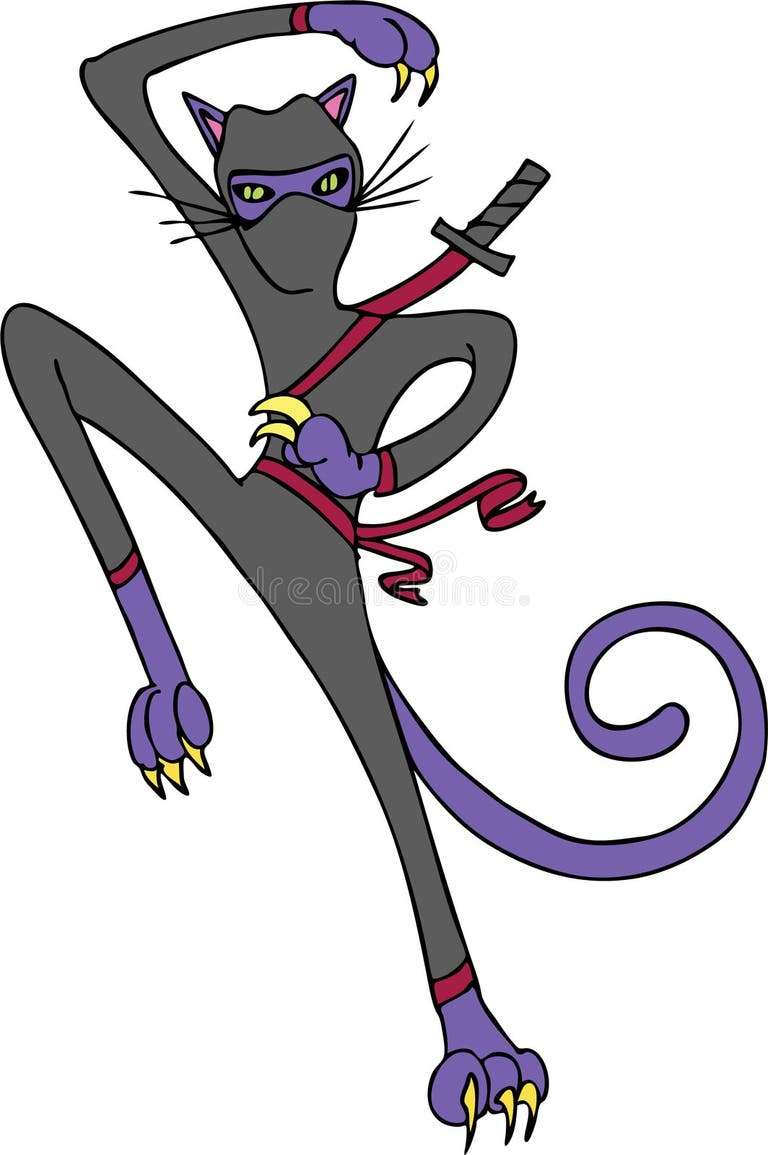 Cat Ninja Stock Illustrations – 1,061 Cat Ninja Stock Illustrations ...