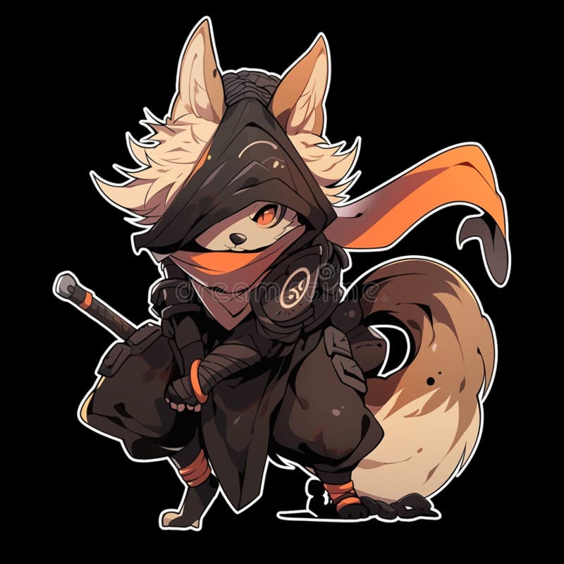 Ninja Dog Stock Illustrations – 157 Ninja Dog Stock Illustrations ...