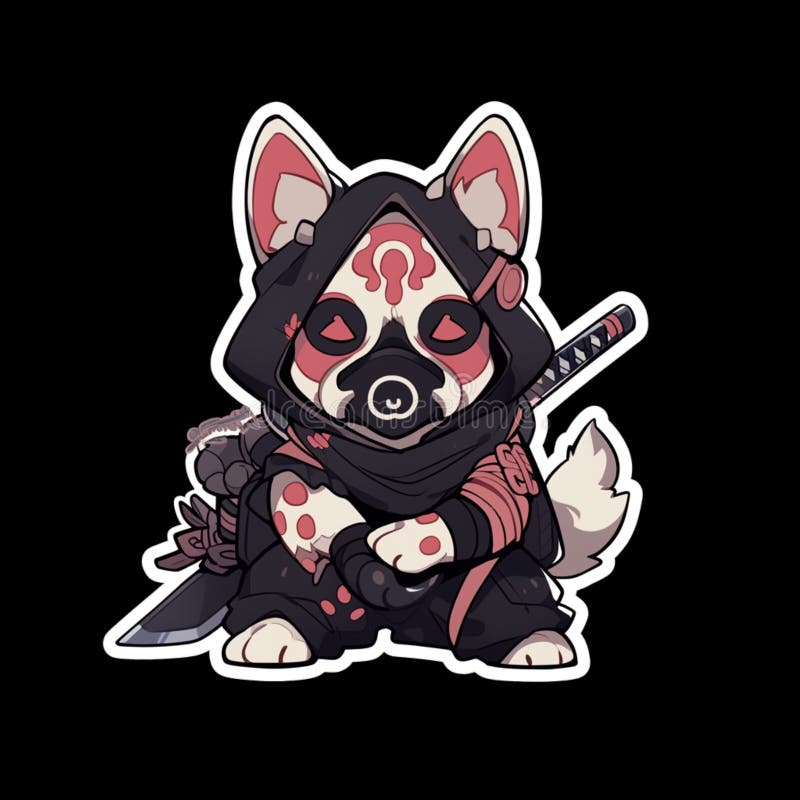 Ninja Dog Stock Illustrations – 157 Ninja Dog Stock Illustrations ...