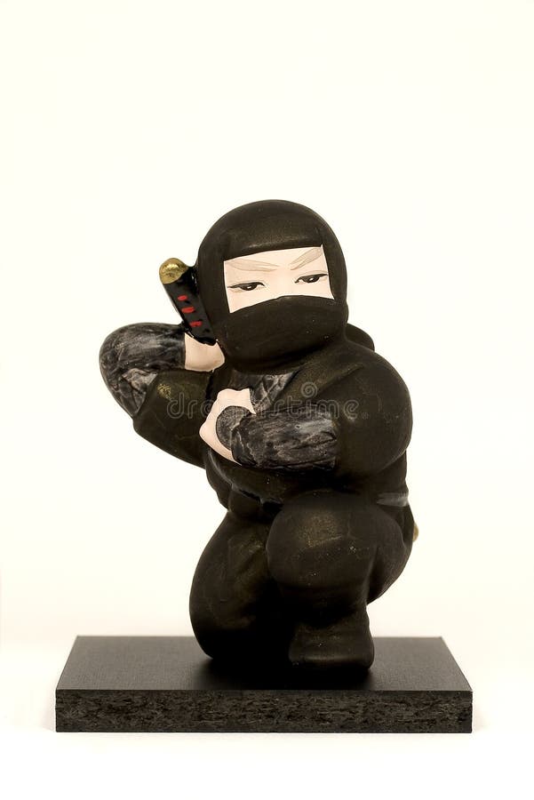 Ninja Doll stock photo. Image of feudal, ancient, secretive - 3428456
