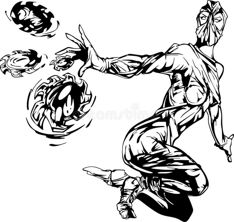 Japanese Ninja Shinobi Girl Stock Illustrations – 76 Japanese Ninja ...