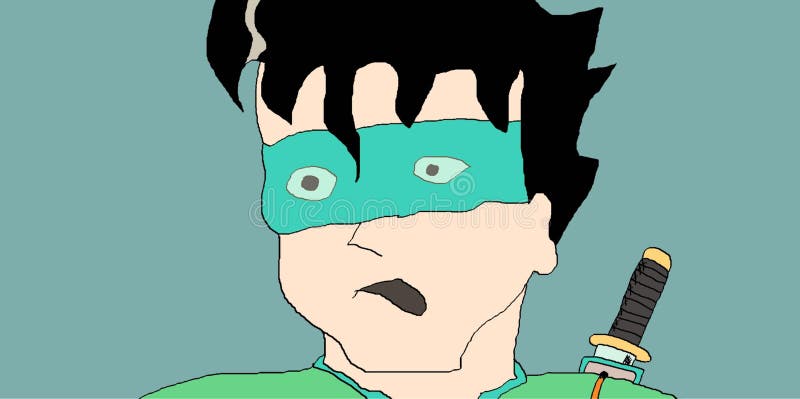 The ninja guy stock illustration. Illustration of animal - 272418097