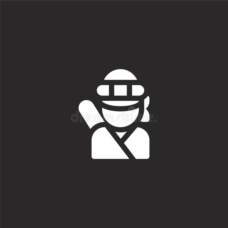 Ninja Icon. Filled Ninja Icon for Website Design and Mobile, App ...